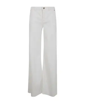 Blumarine Flared High-rise Jeans - No