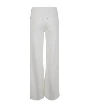 Blumarine Flared High-rise Jeans