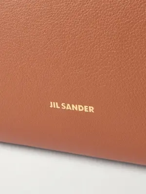 JIL SANDER Buckle-strap Leather Tote Bag
