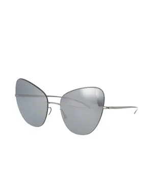 Mykita X Maison Margiela Cat Eye Sunglasses - Gray