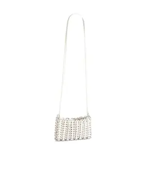 Rabanne 1969 Metallic-link Leather Cross Body Bag