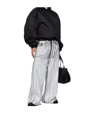 LU'U DAN Radiation Dumpster Jeans
