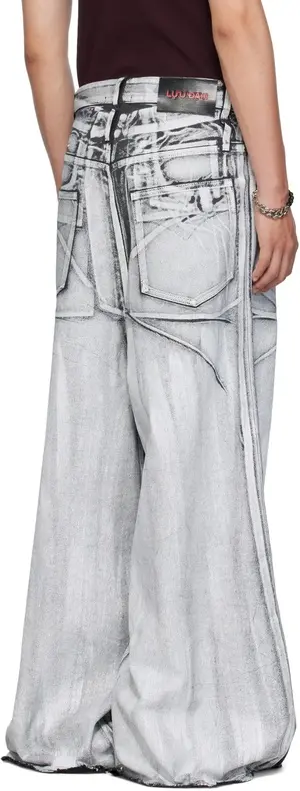 LU'U DAN Radiation Dumpster Jeans
