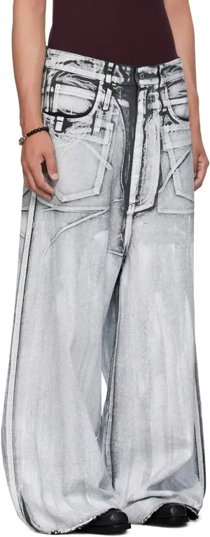 LU'U DAN Radiation Dumpster Jeans