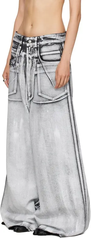 LU'U DAN Radiation Dumpster Jeans