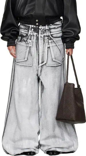 LU'U DAN Radiation Dumpster Jeans