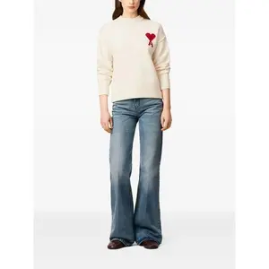 AMI Paris De Coeur Crewneck Jumper