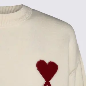 AMI Paris De Coeur Crewneck Jumper