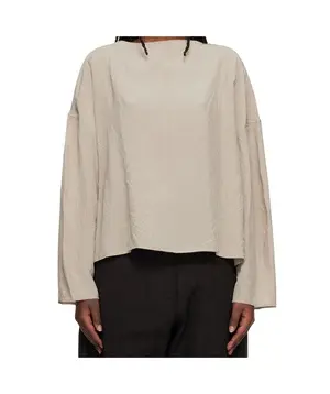 Studio Nicholson Long Sleeve Boxy Top