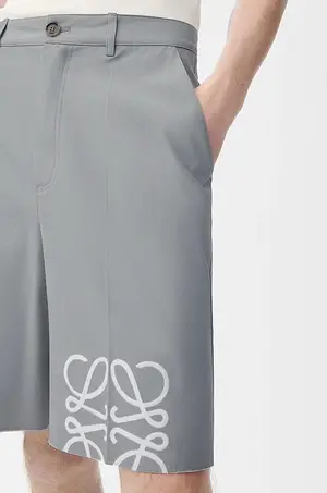 Loewe Anagram Print Shorts
