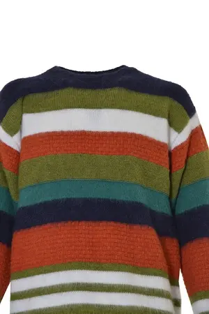 Dsquared2 Striped Crew Neck Jumper