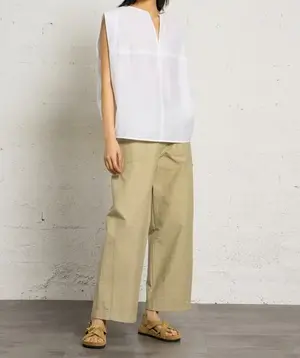 Soeur Sleeveless Pleated Vest
