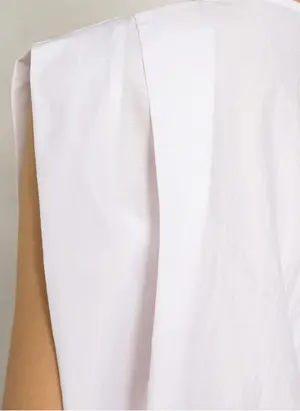 Soeur Sleeveless Pleated Vest