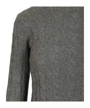 Polo Ralph Lauren Cable Knit Jumper - Grey