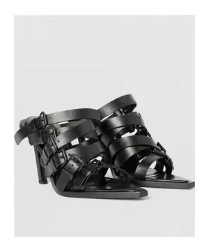 ANN DEMEULEMEESTER 90mm Nel Strappy Sandals