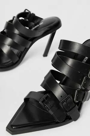 ANN DEMEULEMEESTER 90mm Nel Strappy Sandals