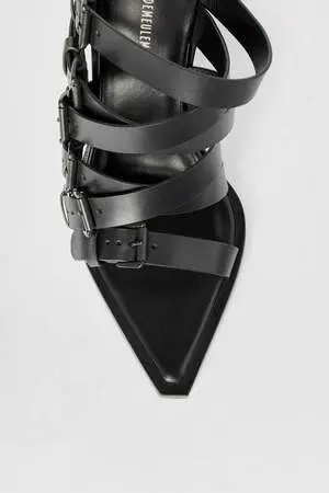 ANN DEMEULEMEESTER 90mm Nel Strappy Sandals