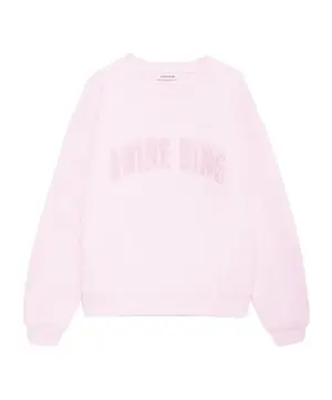 ANINE BING Spencer Logo Sweatshirt - Pink