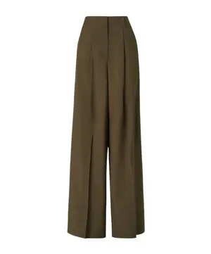 Fendi Wide-leg Pleated Trousers - No