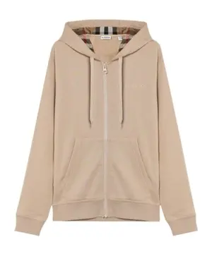 Burberry Long-sleeved Zippered Sweatshirt - No