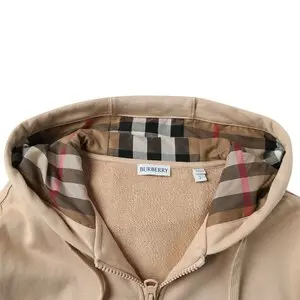 Burberry Long-sleeved Zippered Sweatshirt