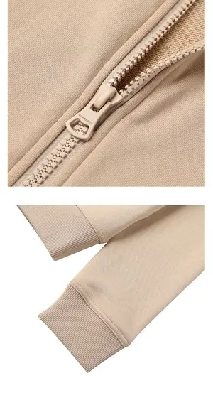 Burberry Long-sleeved Zippered Sweatshirt