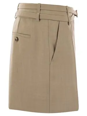 Sportmax Fify Mini Skirt With Belt