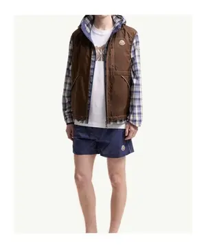Moncler Logo Detail Shorts