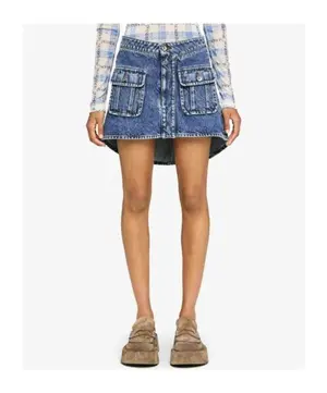J.W.ANDERSON Jw Anderson Denim Mini Skirt