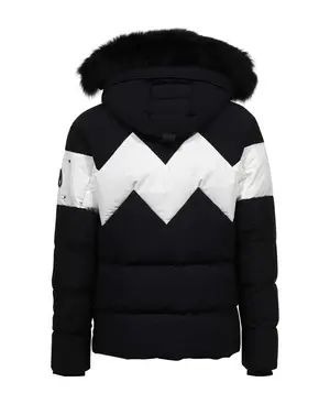 Moose Knuckles Strikers Row Hooded Down Jacket