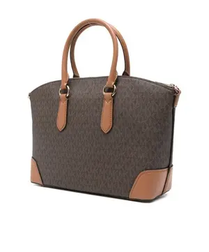 Michael Kors Monogram Large Tote Bag - Black
