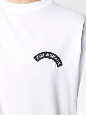 PAUL  SHARK Logo-patch Shark T-shirt