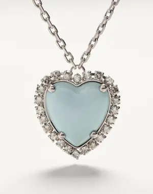 Valentino Garavani Coeur Hyperbole Embellished Necklace