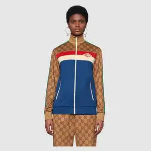 Gucci Gg Technical Jersey Jacket