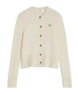 Maison Kitsuné Baby Fox Fitted Cardigan - No