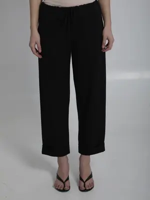 THE ROW Delano Drawstring Cuffed Pants