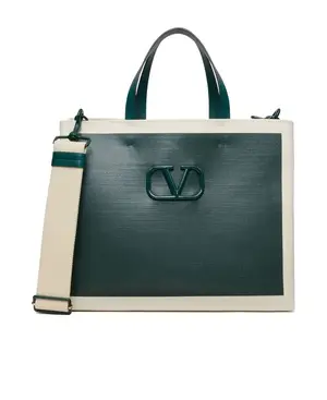 Valentino Garavani Vlogo Signature Top Handle Bag - Black