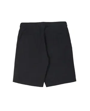 Zegna Dark Blue Straight Shorts - Black