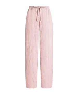 Dolce & Gabbana Elastic Waist Casual Pants - Pink
