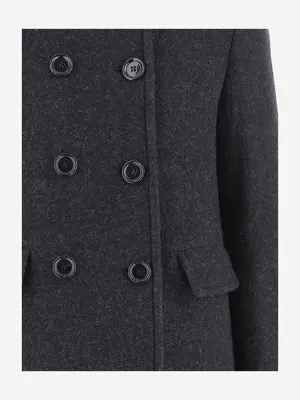 Aspesi Double-breasted Tailored Coat