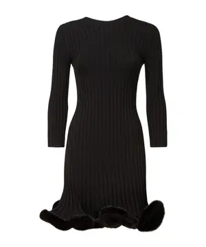 Fendi Trimmed Cocktail Dresses