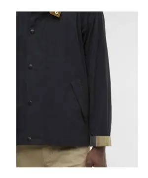 Barbour Corduroy Collar Jacket - Deep Navy Blue