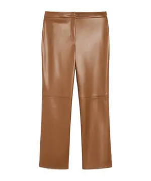 Max Mara High Waisted Sublime Flared Trousers - Camel
