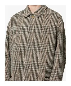 Isabel Marant Étoile Franco Coat In Checked Wool Blend