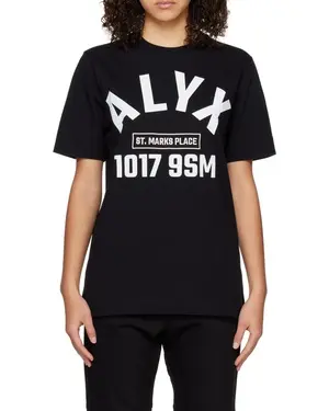1017 Alyx 9sm Logo Printed Crewneck T-shirt