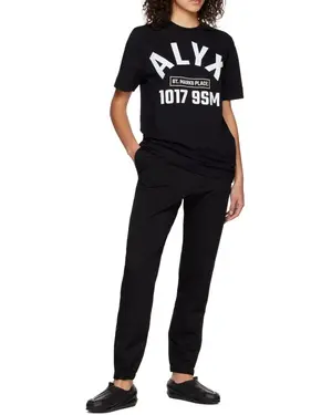 1017 Alyx 9sm Logo Printed Crewneck T-shirt