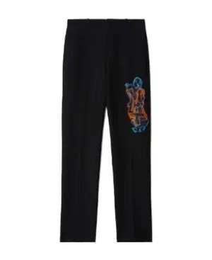 Off-white Logo Pants For Men