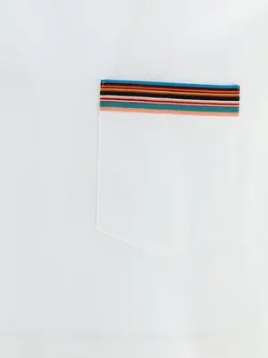 Paul Smith Stripe Printed Crewneck T-shirt