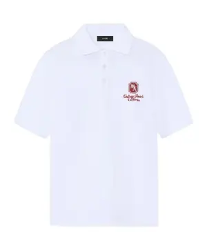 Amiri Logo Oversized Polo Shirt