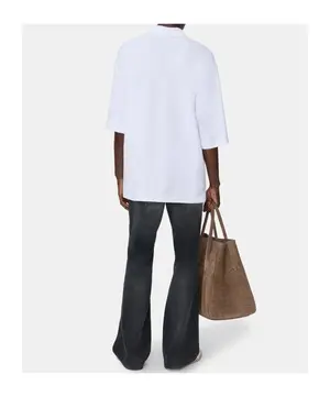 Amiri Logo Oversized Polo Shirt